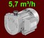 ⭐️ DT 4.6/0-61 BECKER DREHSCHIEBERVERDICHTER KOMPRESSOR 5,7 m³/h ⭐️ ...