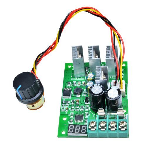 30A DC6-60V PWM Motor Speed Controller Module Dimmer Current Regulator+ ...