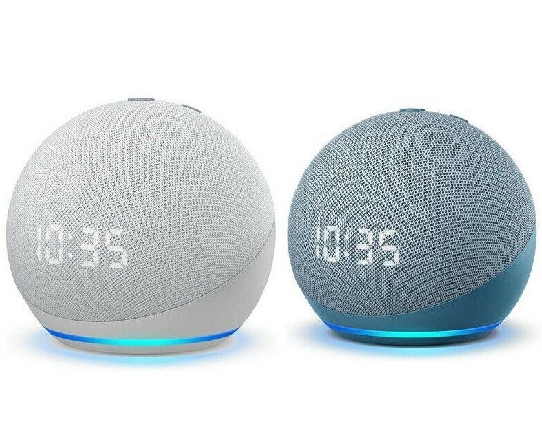 NEW Echo Dot Smart speaker with Alexa and Clock - Random Colors!! w ...