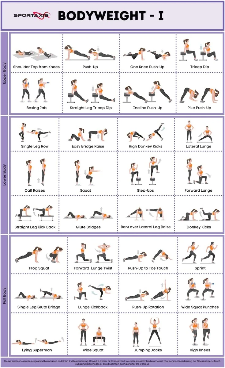 Adidas Multi Gym Workout Chart Pdf | EOUA Blog
