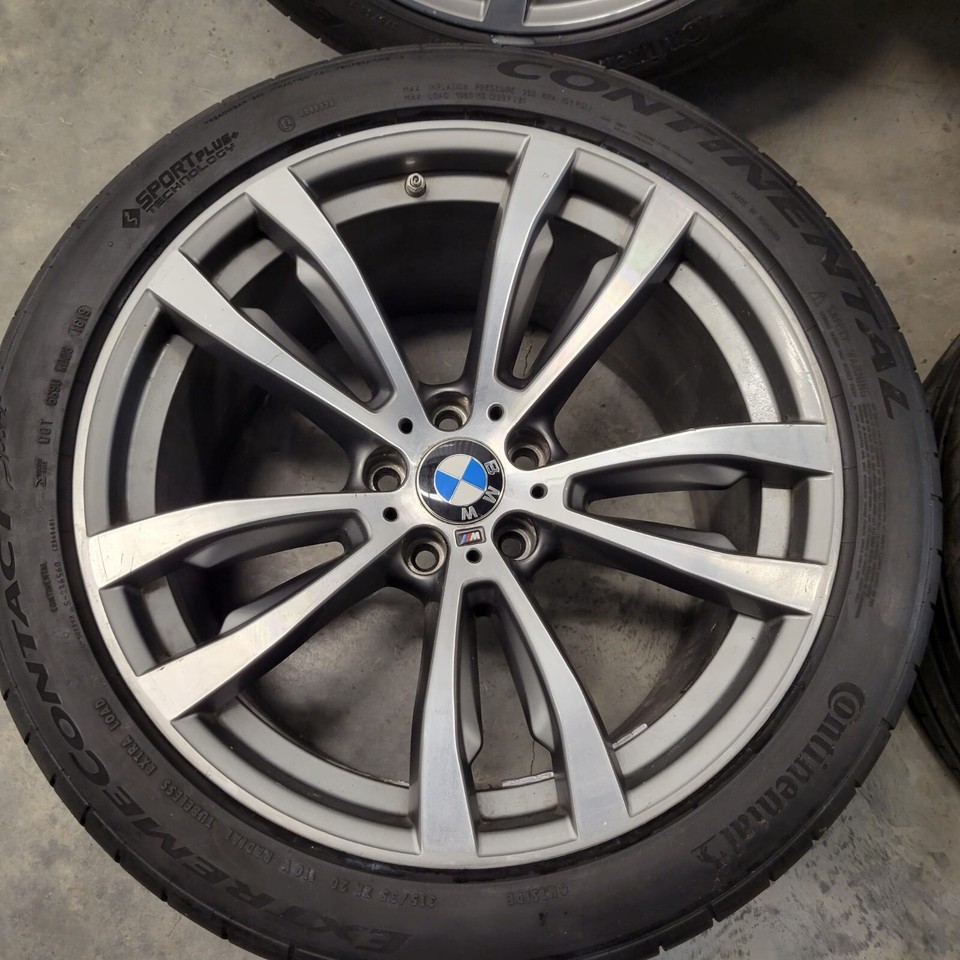 20" BMW OEM E70 E71 F15 X5 F16 X6 Style 469 M Wheels Rims & Tires X5M ...