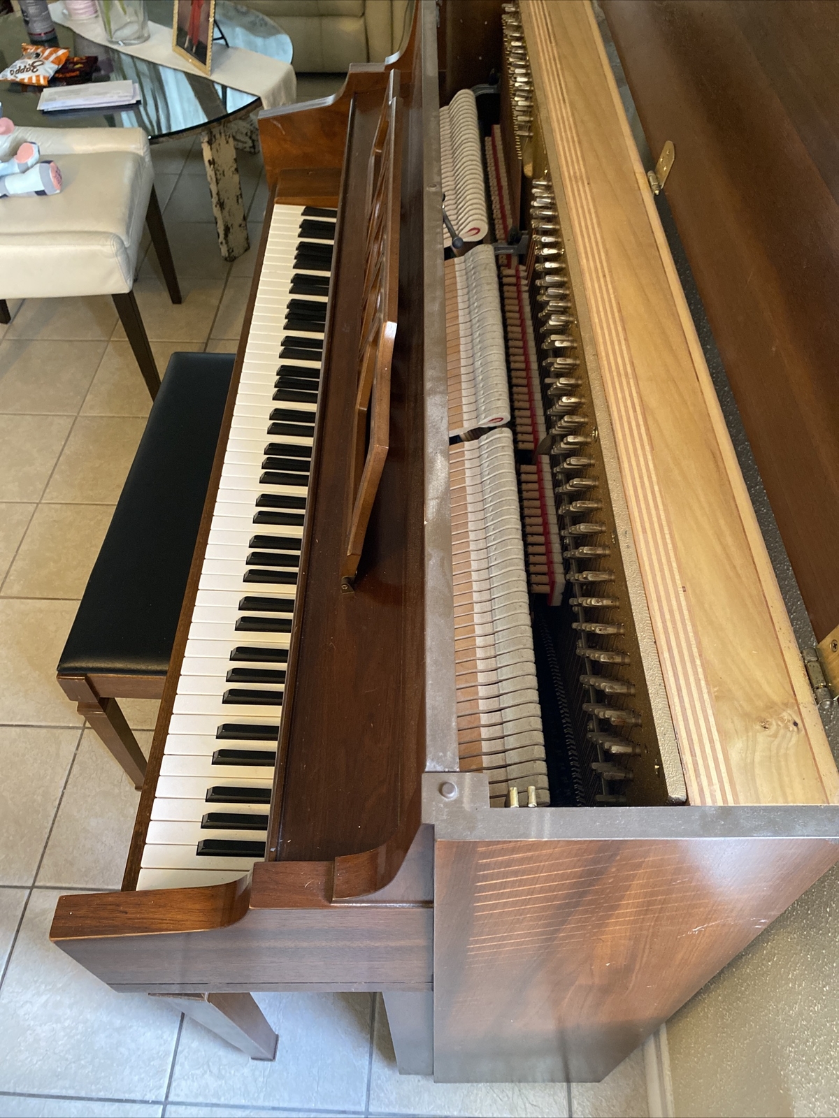 Conn Upright Piano with Bench, Excellent Condition | eBay