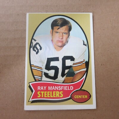 Ray Mansfield RC 1970 Topps #107 Pittsburgh Steelers U Washington | eBay
