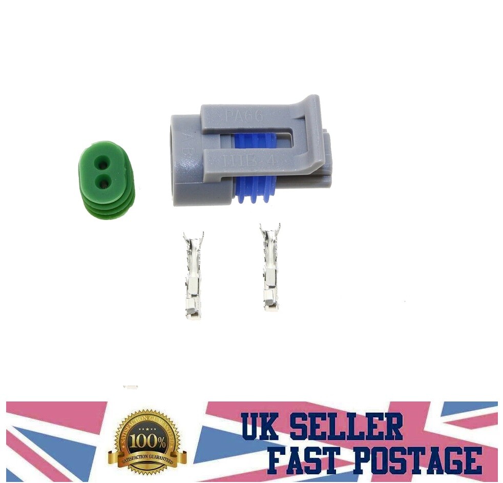 Intake Air Temp 2 Pin Connector 2 Way IAT/MAT/ACT GM 12162197 25036751 ...