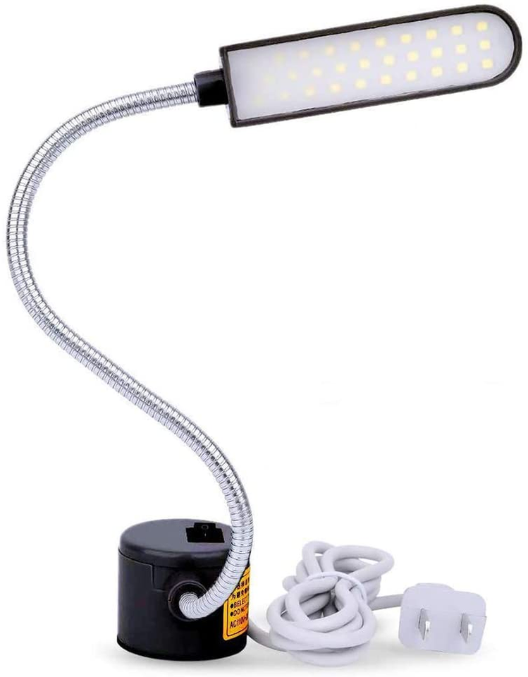 Light LED Lighting 6 Watt Flexible Gooseneck Arm Work Lamp Magnetic ...