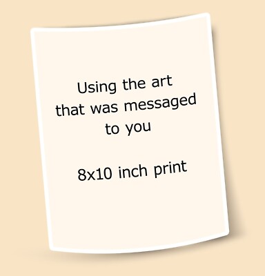 Sample that was sent to you, 10x8 inch Satin Photo print | eBay UK