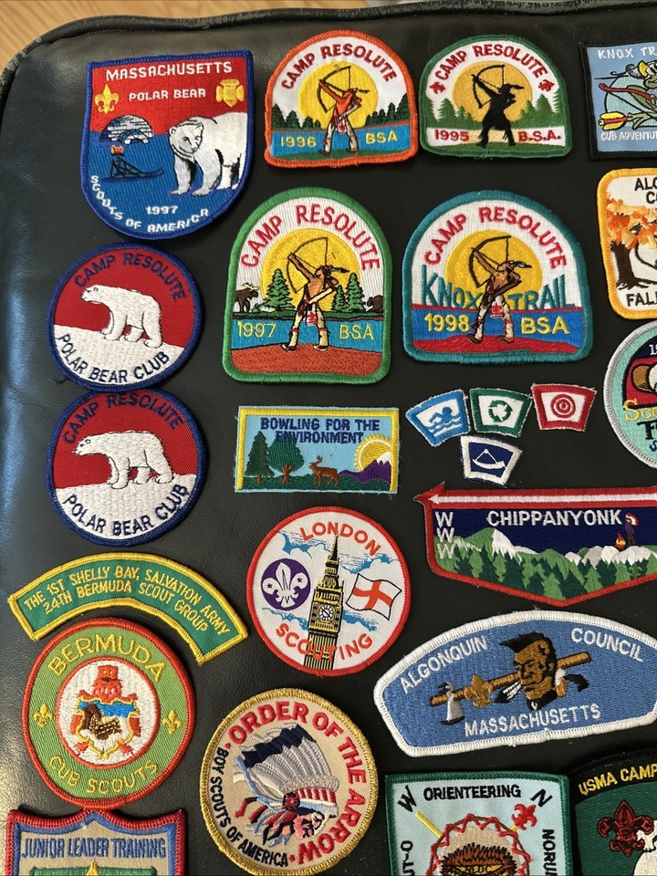 BSA Boy Scouts Of America Patch Lot 50+ Rare BSA Patches | eBay