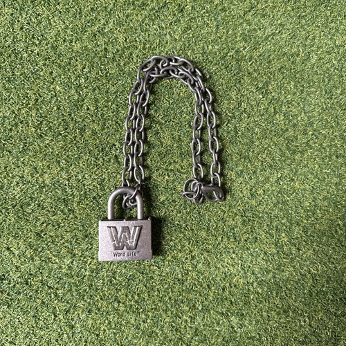 WWE John Cena Word Life Padlock Necklace 2004 Rare Wrestling WWF | eBay