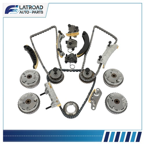 TIMING CHAIN KIT W/ Camshaft Cam Gears for Cadillac SRX CTS 3.6L 06-17 ...