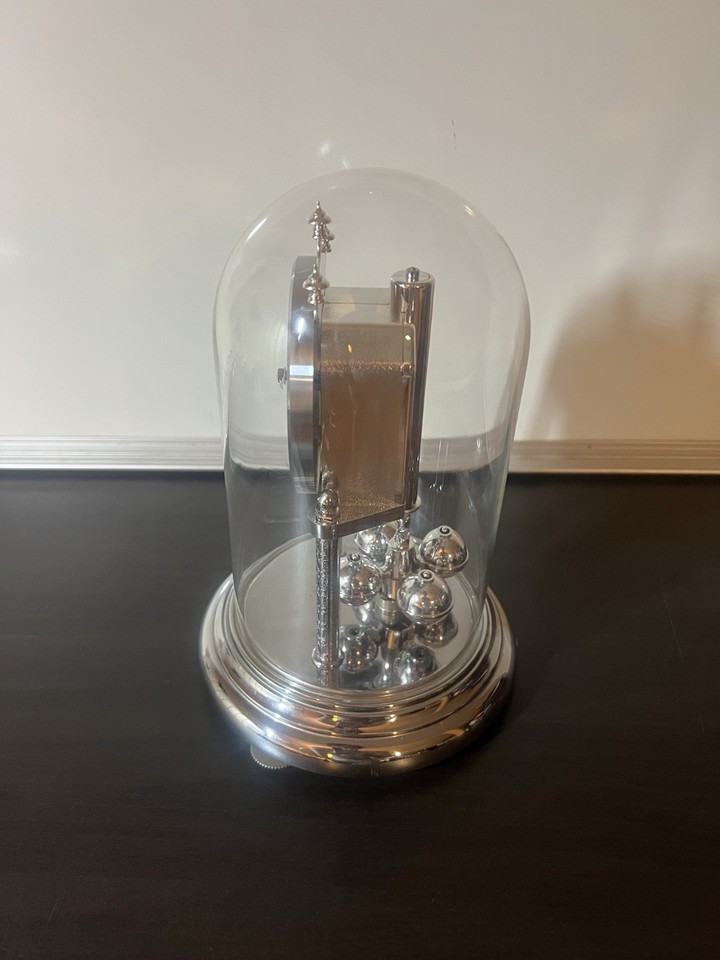 Vintage Bulova Quartz Anniversary Clock 9-1/2" Made In W. Germany EUC ...