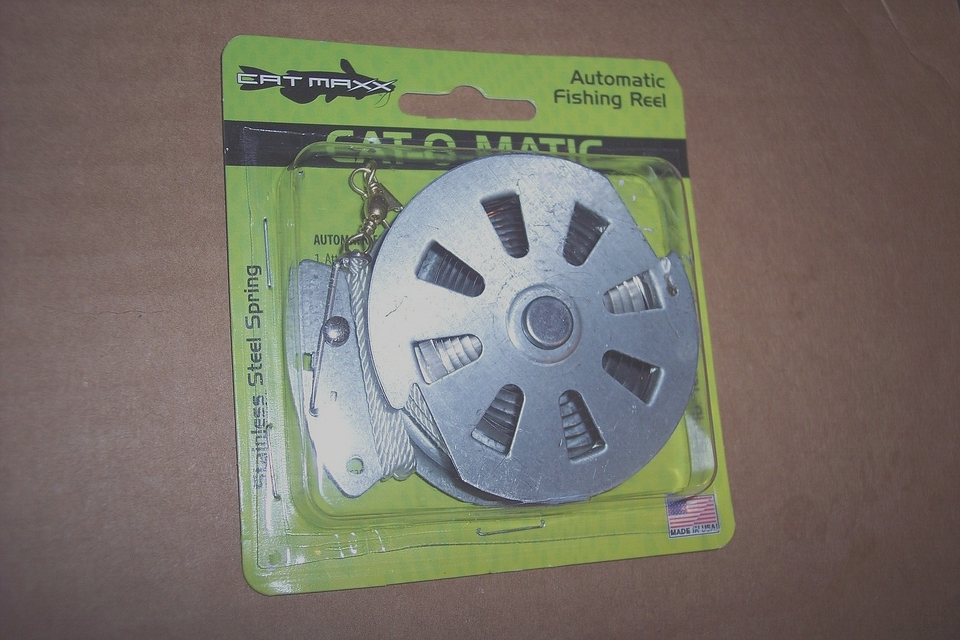 Automatic Fishing Reel Yo Yo Style 60 # Test Cat-O-Matic Reel Limb Line ...