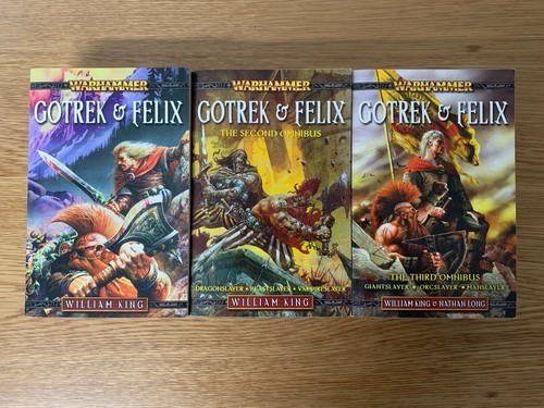 Warhammer Gotrek & Felix 1 & 2 & 3 Omnibus Novels 3 Books | eBay