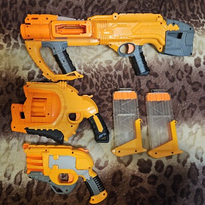 NERF Doomlands Double Dealer Blaster P002 Nerf Gun LOT (Tested and ...