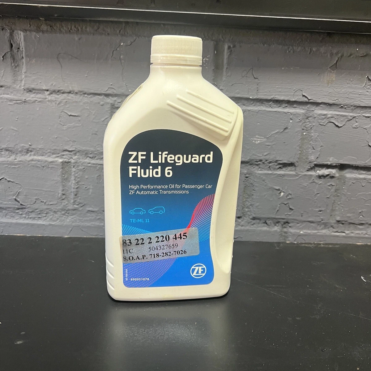 Automatic Transmission Fluid By ZF OEM Liter 83222289720, 03/07/2024
