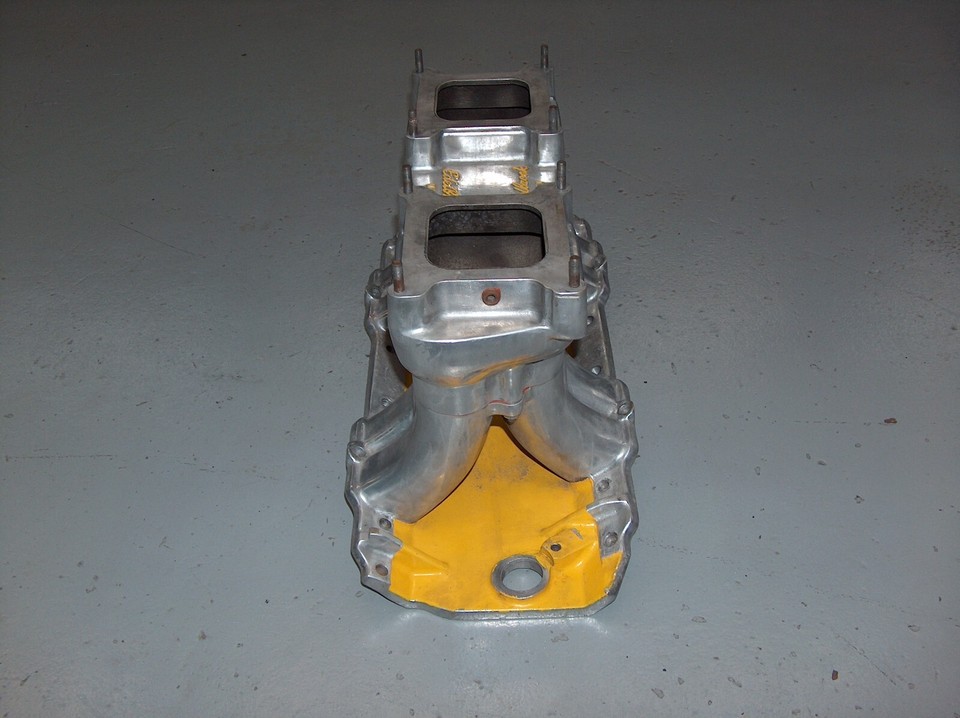 Edelbrock BB Chevy 2x4 Tunnel Ram Intake Manifold UR2X Old School ...