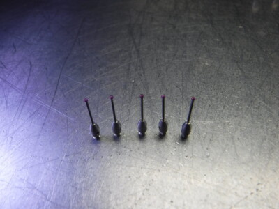 ITP/Renishaw M3 1.5mm Ruby Ball 1mm Tungsten Stem 25mm OAL QTY5 ...