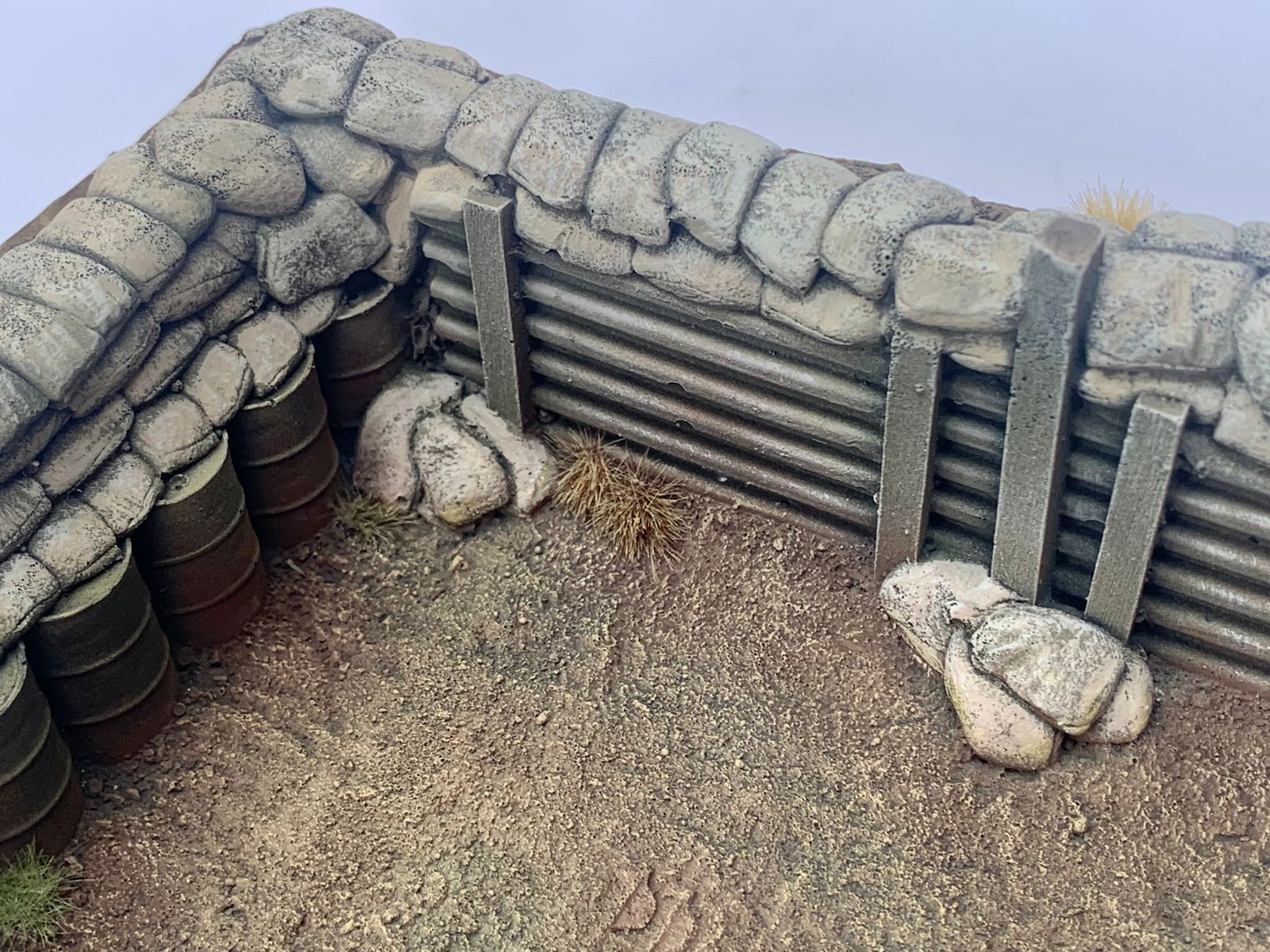 1/35 scale Sandbags Gun/Tank Revetment #1 Vietnam | eBay