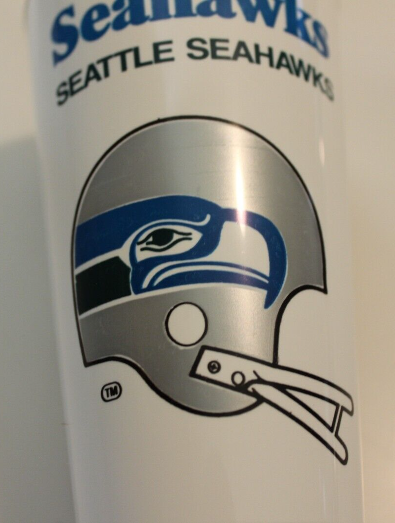 VINTAGE SEATTLE SEAHAWKS HELMET LOGO TUMBLER | eBay