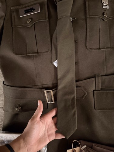 US Army AGSU Complete Uniform Set Full Kit w/ Trench Coat Shirts Pants ...