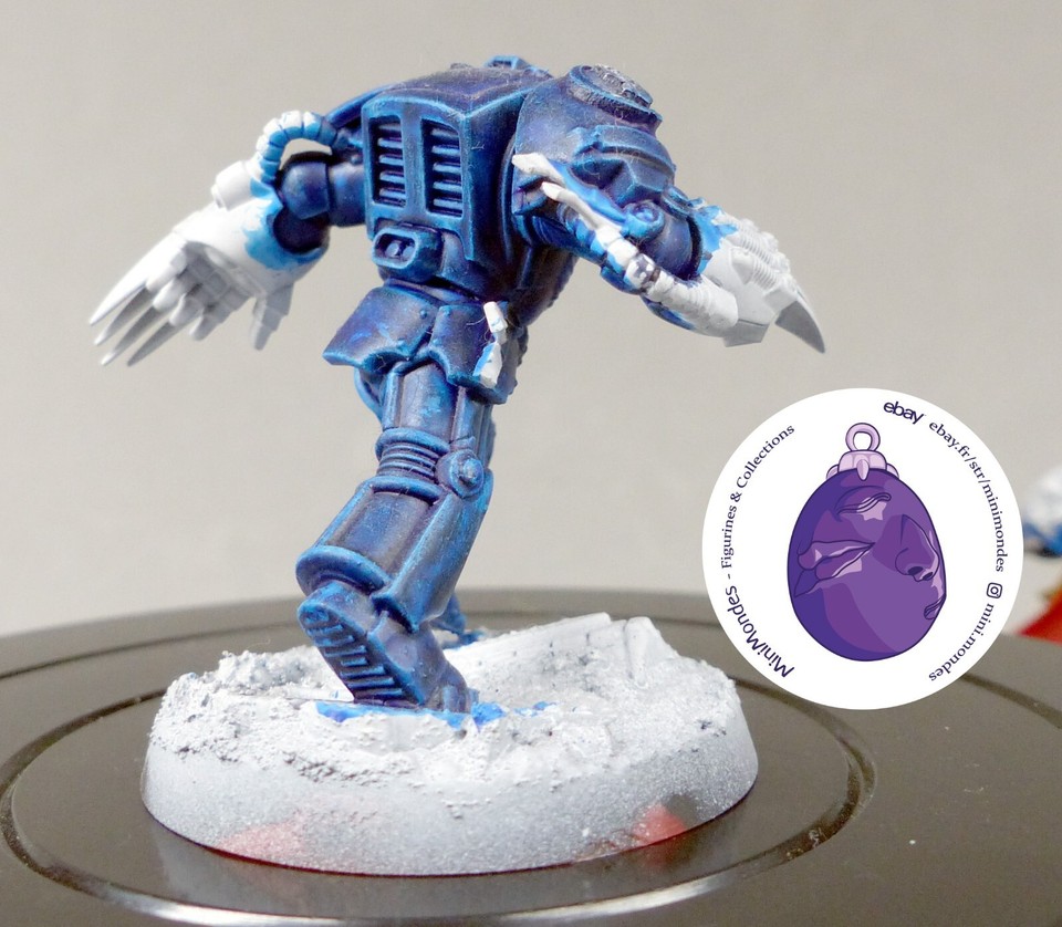 Warhammer 40k Marine, Brother Frere Heroes, Sanyctus Terminator, Claw ...