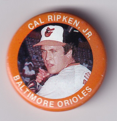 Cal Ripken Jr. 1984 Fun Foods Pin Back Button # 118 | eBay