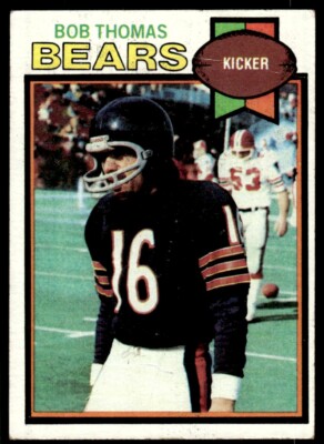 1979 Topps Football Card Bob Thomas Chicago Bears #437 | eBay