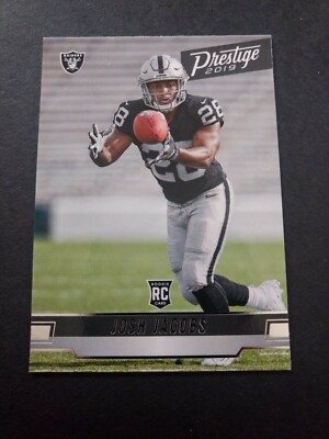 JOSH JACOBS 2019 Panini PRESTIGE RC Rookie Card #240 Oakland Raiders | eBay