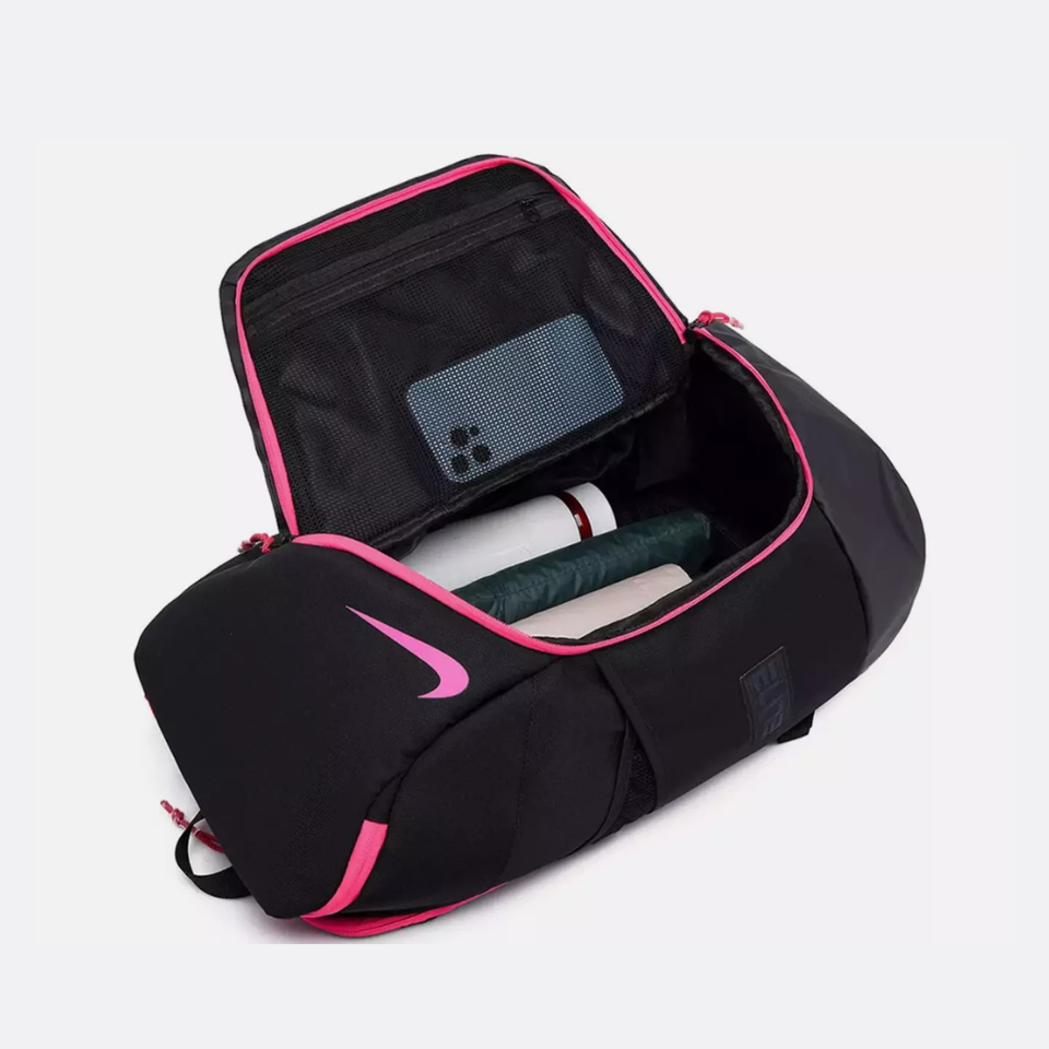 Nike Elite Pro Kay Yow Basketball Backpack Black Pink 2023 Hoops ...