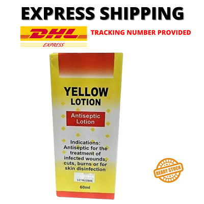 10 X Boxes Yellow Lotion Antiseptic Lotion Infected Wounds,Cuts Burns ...
