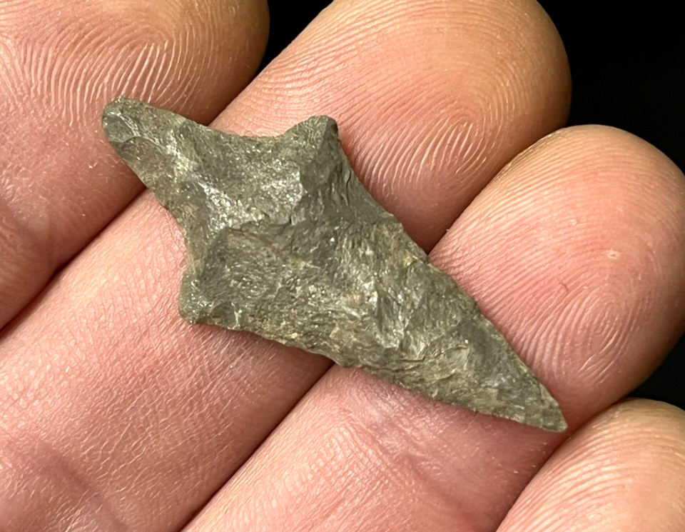 COLORFUL BONHAM POINT LOUISIANA AUTHENTIC ARROWHEAD INDIAN ARTIFACT WJ ...