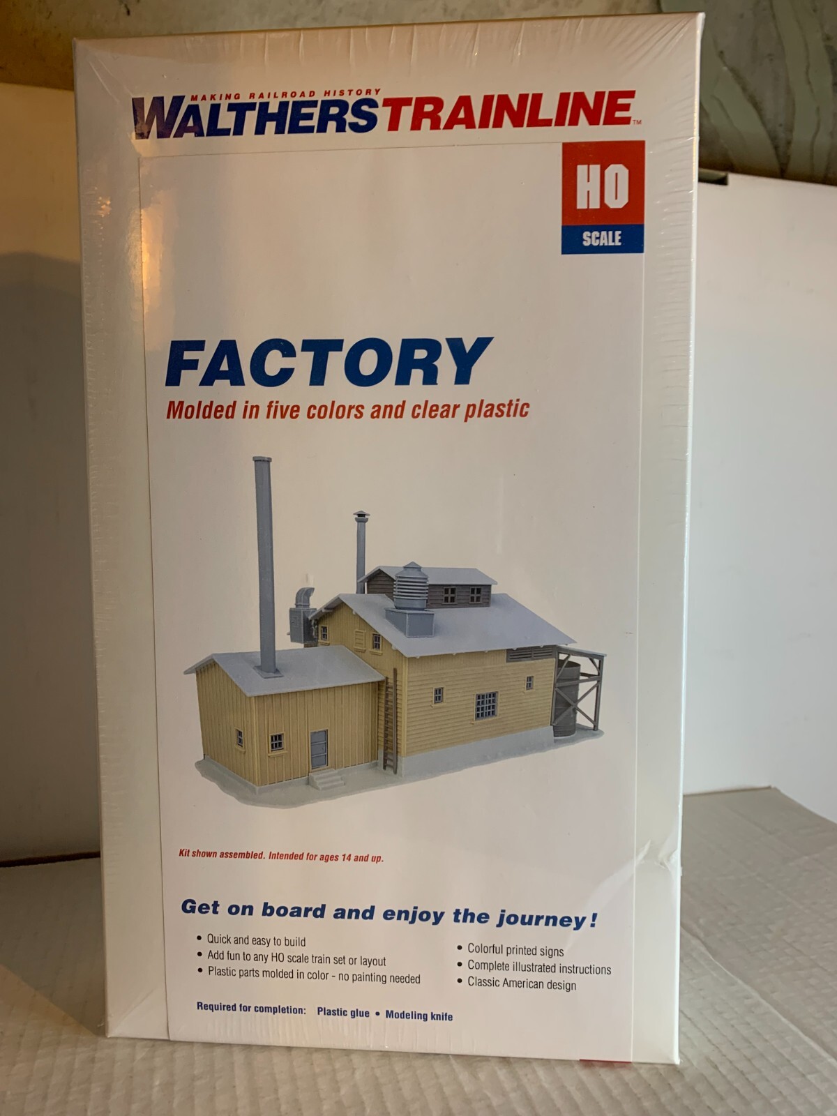 WALTHERS/Trainline #931-917 Factory Building KIT 1:87 | eBay