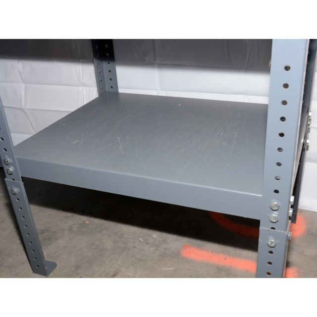 Uline H-6979 Adjustable Height Machine Table 24" x 18" x 18-25" 1500Lbs ...