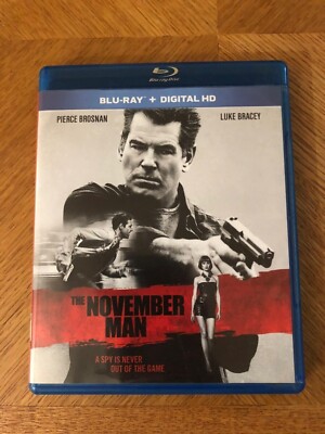 The November Man Blu Ray Pierce Brosnan Olga Kurylenko Luke Bracey ...