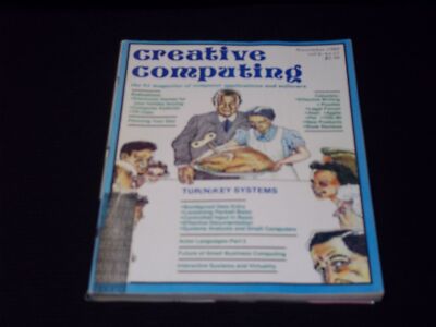 1980 NOVEMBER CREATIVE COMPUTING MAGAZINE - TURNKEY SYSTEMS COVER - H ...