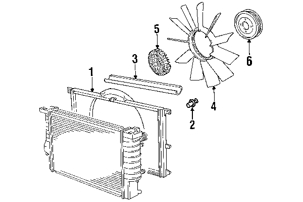 BMW 17111712963 GENUINE OEM FAN SHROUD RIVET | eBay
