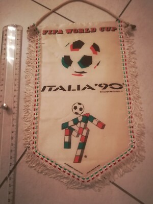 Gagliardetto TORINO CALCIO football FIFA WORLD CUP ITALIA 90 FUSSBALL ...