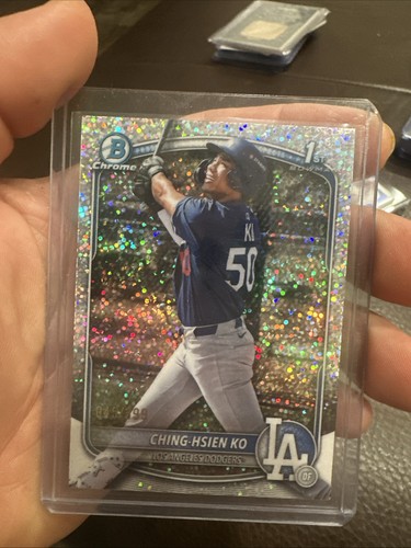 2025 Bowman Chrome Ching-Hsien Ko BCP-224 Speckled Refractor 045/299 | eBay