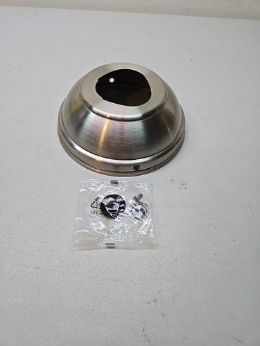 Hunter Ceiling Fan Canopy Bracket Mount Box Cover Base Brushed Nickel ...