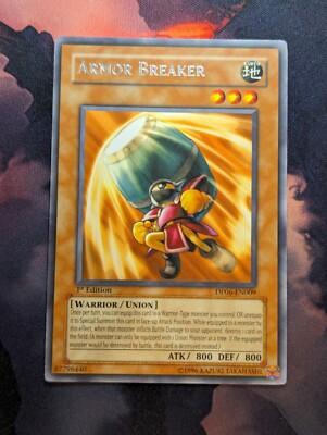 Armor Breaker - DP06-EN009 - Rare - 1st Ed Yugioh | eBay
