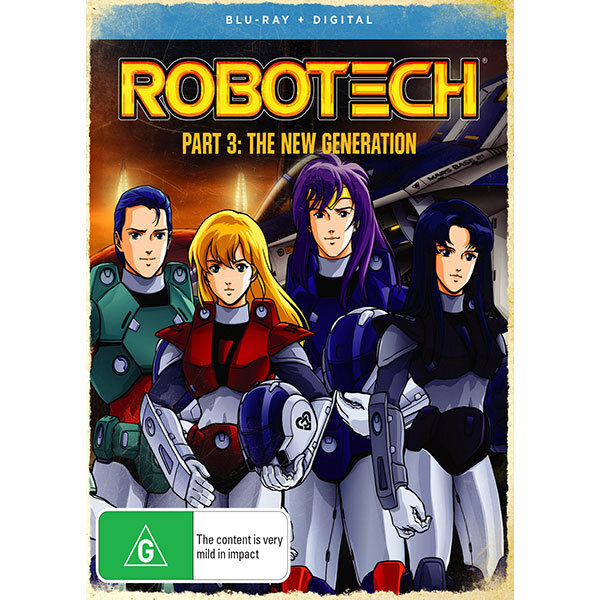 Robotech Part 3: The New Generation (Blu-ray) NEW 704400104862 | eBay ...
