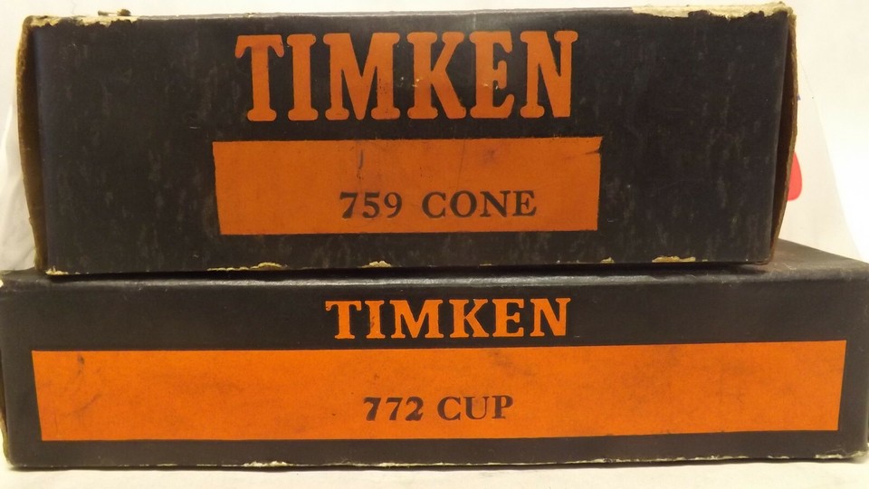 Timken 759 Cone & 772 Cup Taper Roller Bearing NEW, NOS, USA | eBay