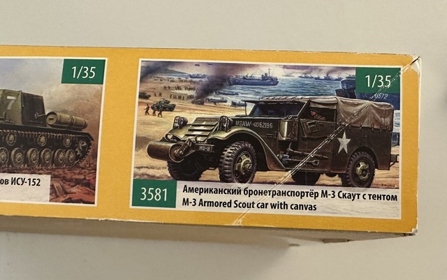 Zvezda 3588 1/35 German Sd.kfz 251/10 Ausf.b With 37mm Gun Plastic ...