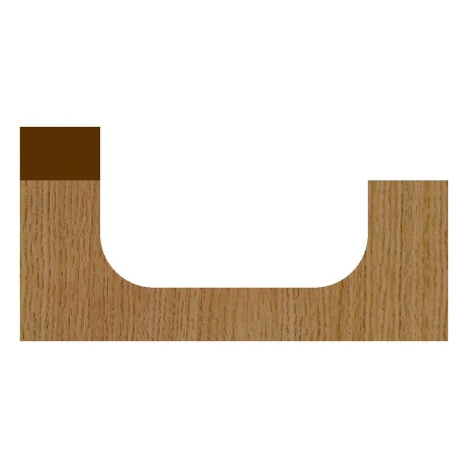 Whiteside 1376B Bowl & Tray Router Bit With Bearing - 1/2"SH, 1/4"R, 1 ...