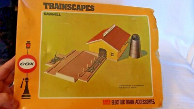 HO Scale Cox Trainscapes, Sawmill Kit, #6038 Vintage Kit | eBay
