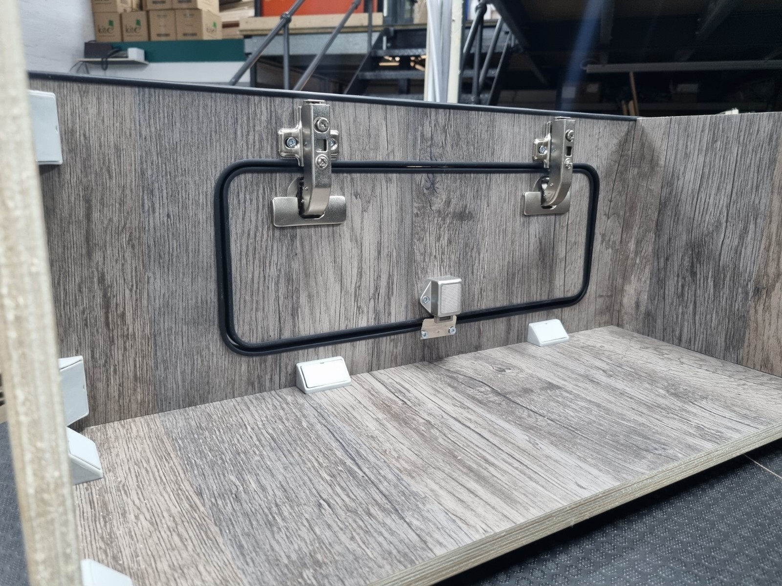 1200mm Campervan Overhead Locker camper Sprinter lightweight ply Santa ...