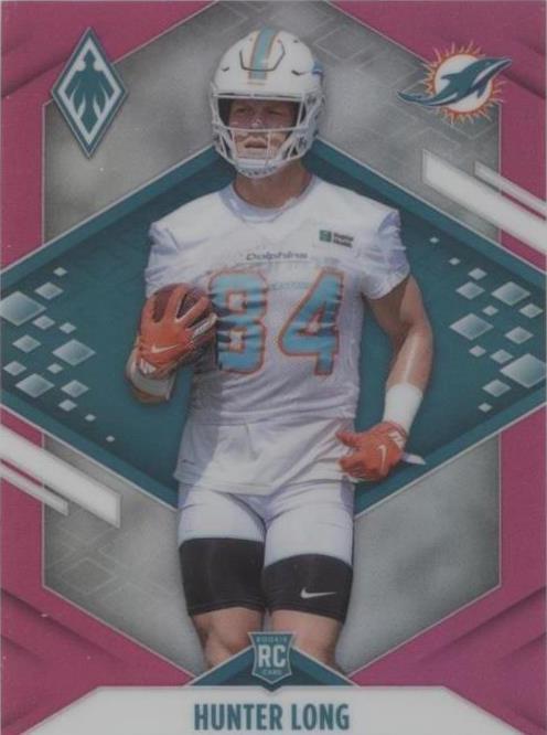 2021 Panini Phoenix - Rookie Hunter Long #190 Pink /199 (RC) for sale ...