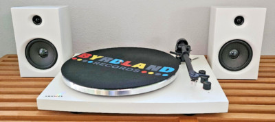 Crosley Bluetooth Turntable System with Speakers, T150C-WH, White | eBay