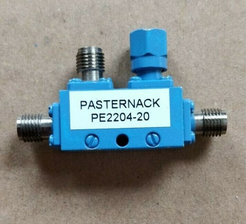 Pasternack PE2204-20 Directional 20dB SMA Coupler 4 GHz to 8 GHz Rated ...