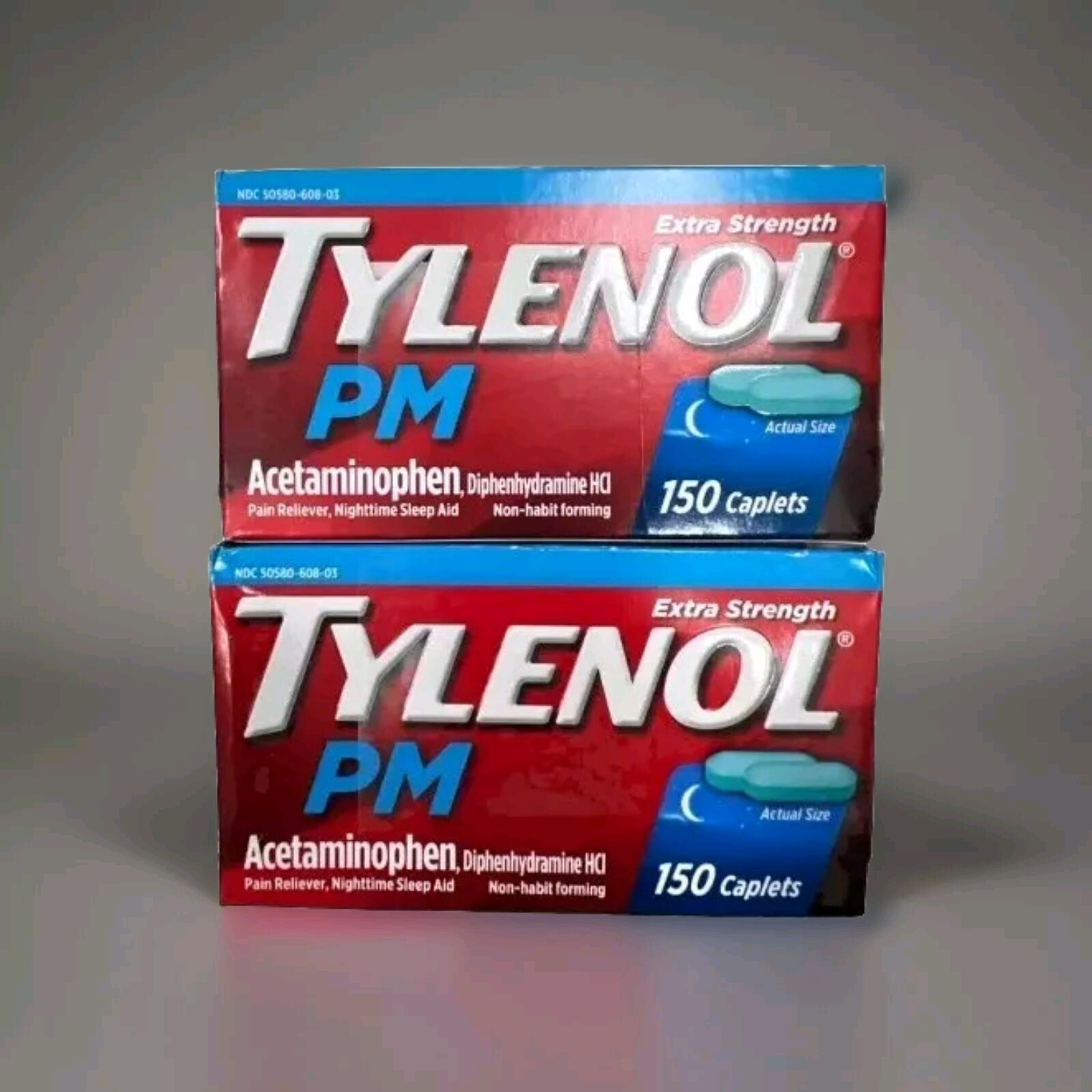 LOT OF 2 Tylenol PM 150ct. BRAND NEW UNOPENED PACKAGE. 300450482570 | eBay
