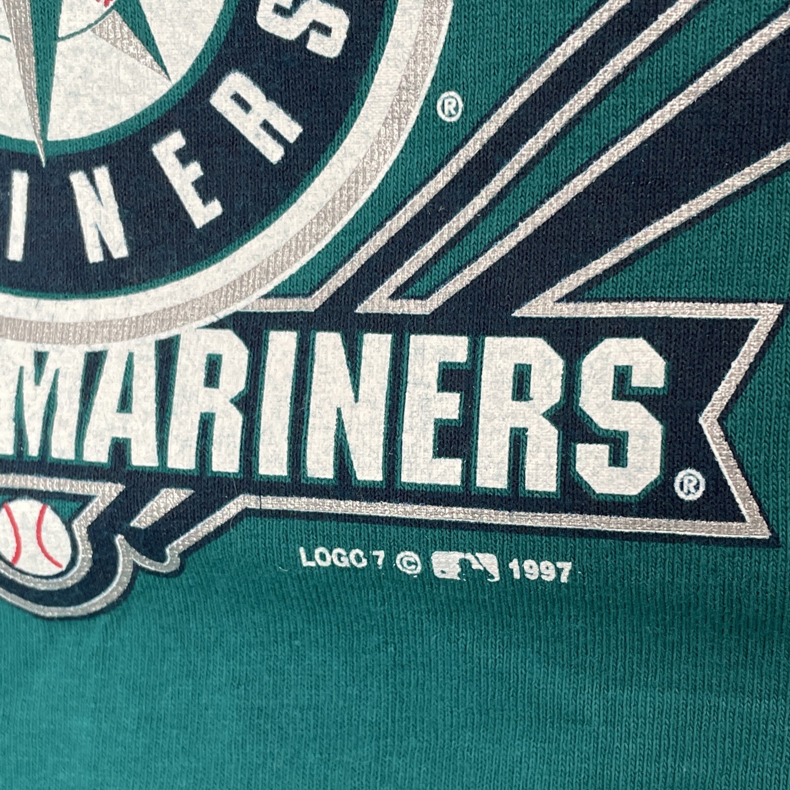 1997 Logo Athletic Seattle Mariners AL West Division … - Gem